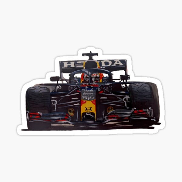 "Max Verstappen" Sticker for Sale by LuxuryDimdums | Redbubble
