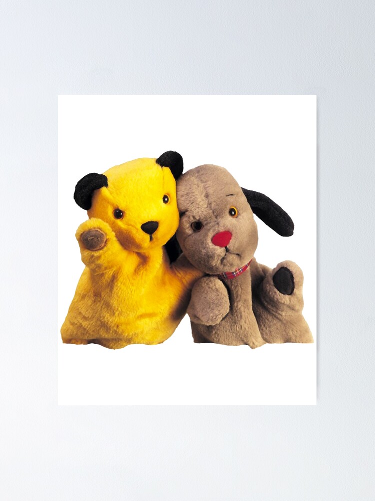 "Sooty and sweep " Poster for Sale by jayci-bali | Redbubble