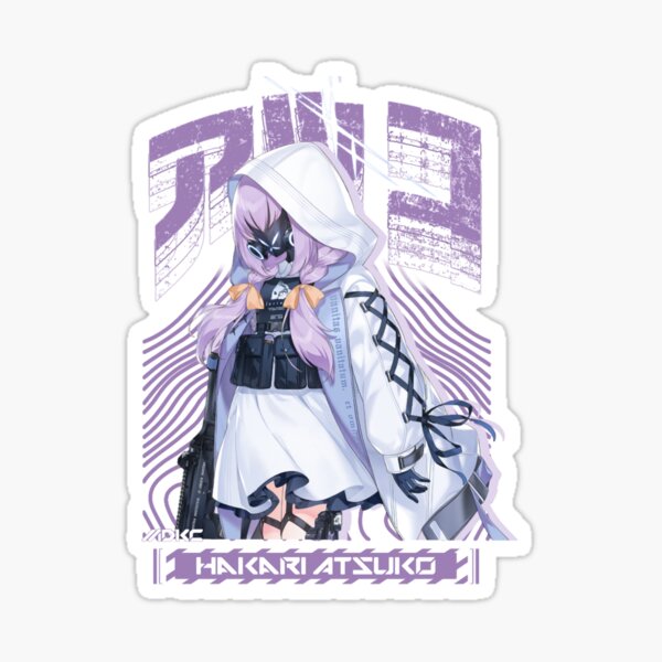 "Hakari Atsuko (Blue Archive)" Sticker for Sale by hilowa | Redbubble