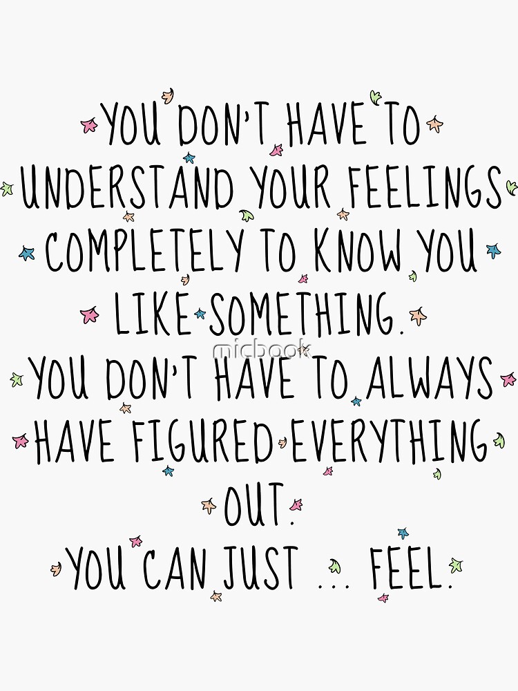 "Heartstopper - Nick Nelson Quote" Sticker by micbook | Redbubble