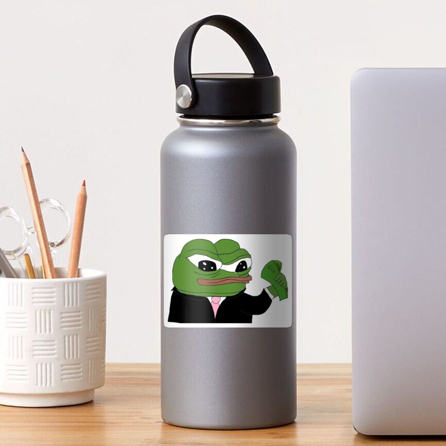 "Business Pepe" Sticker by epicstickers | Redbubble