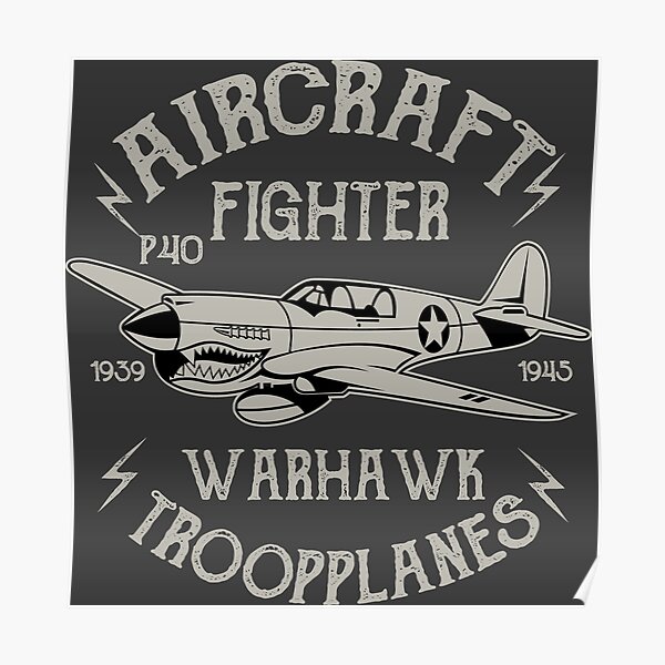 "Aircraft - Fighter - P40 - 1939 To 1943 - Warhawk - Troop Planes ...