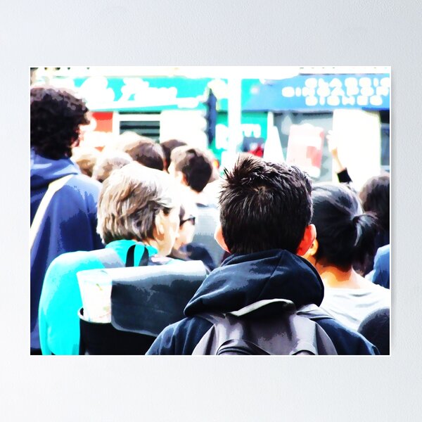 "Overcrowded" Poster for Sale by Philinblank | Redbubble