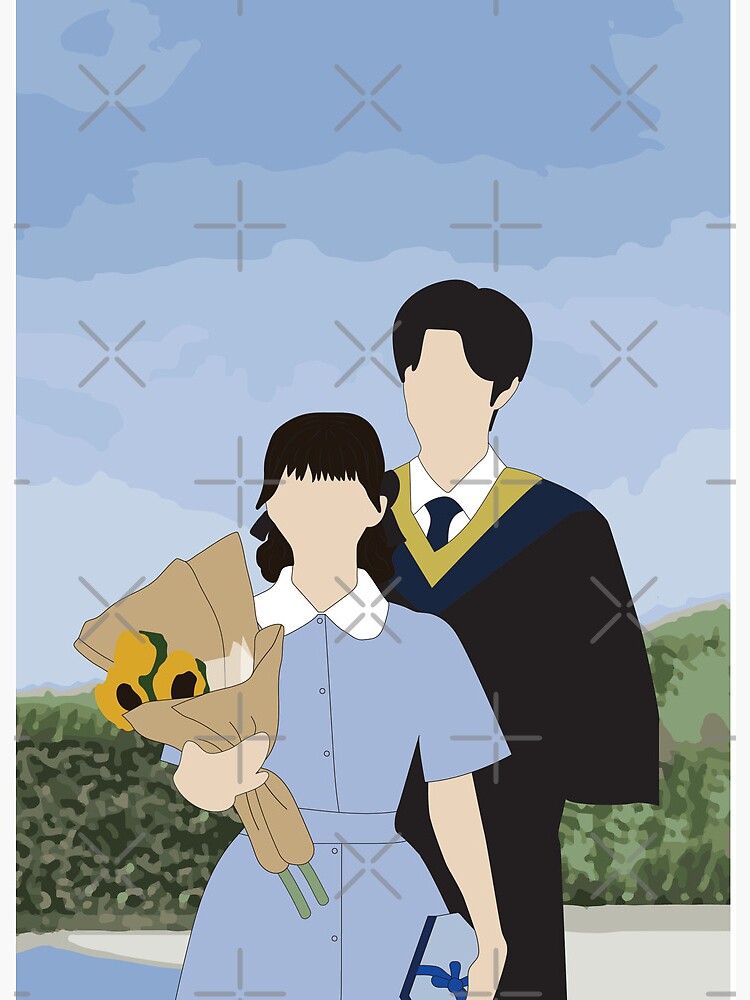 "Hidden Love Graduation Fan Art" Art Board Print for Sale by akwl ...