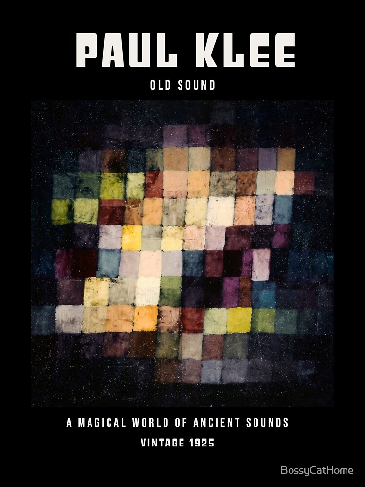"Paul Klee | Old Sound (1925)" Poster for Sale by BossyCatHome | Redbubble
