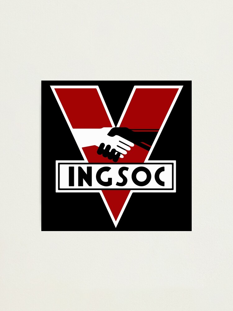 "1984 Ingsoc Logo" Photographic Print for Sale by VicCreatures | Redbubble