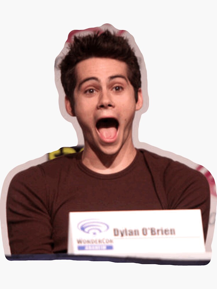 "dylan o'brien" Sticker for Sale by emswim07 | Redbubble