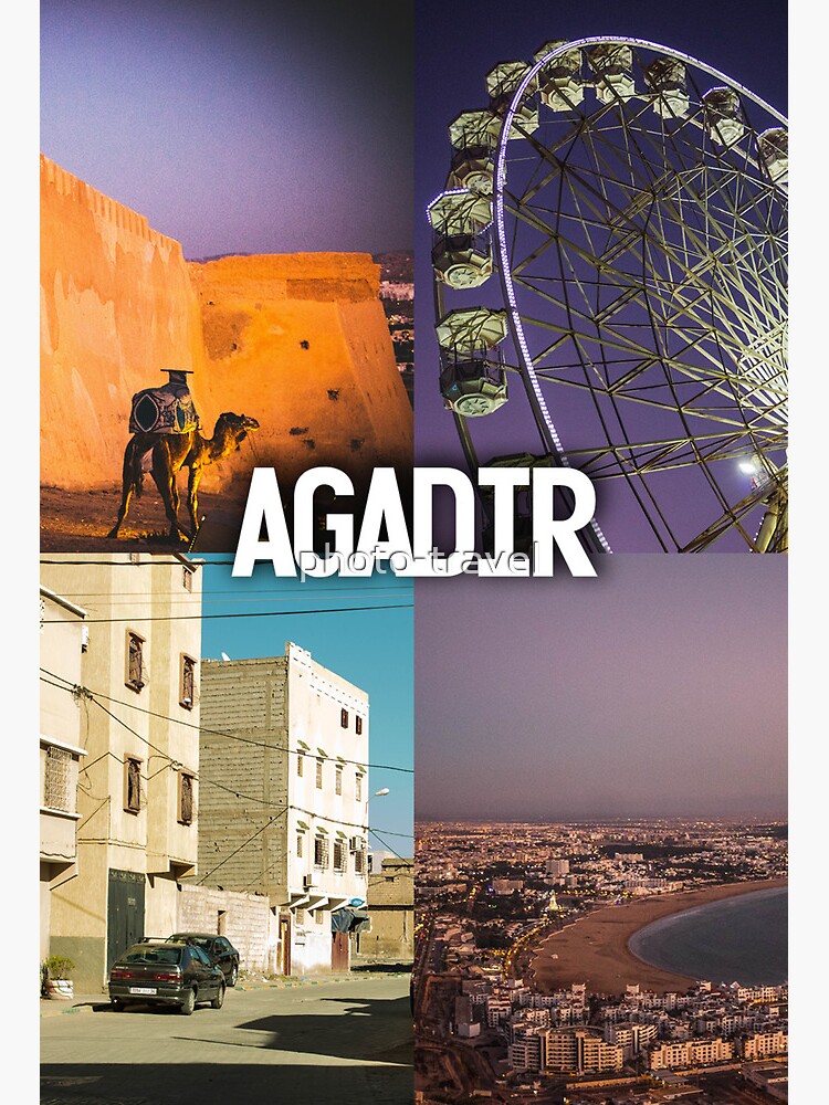 "Agadir" Art Board Print for Sale by photo-travel | Redbubble