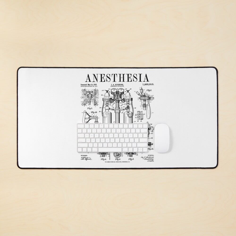"Nurse Doctor Anesthesia Medical Anesthetist Vintage Patent" Poster for ...