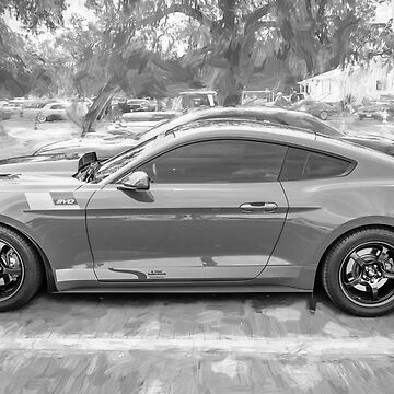 "2017 Red Steeda Ford Mustang Q500 X113" Sticker for Sale by ...