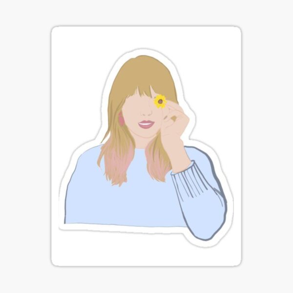 "taylor swift lover" Sticker for Sale by Rashi Dodeja | Redbubble