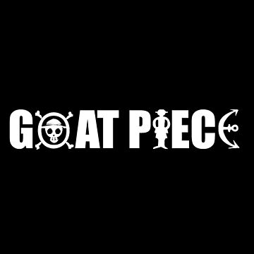 "One Piece Goat Piece" Art Board Print for Sale by BOETSHIRTS | Redbubble