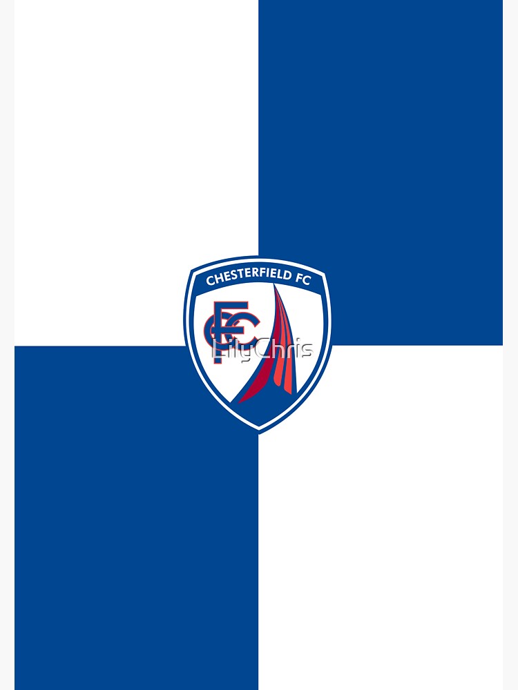 "CHESTERFIELD FC" Sticker for Sale by LilyChris | Redbubble