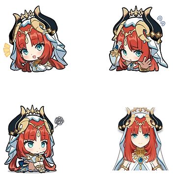 "Nilou Pack" Sticker for Sale by StellaSeaBunny | Redbubble