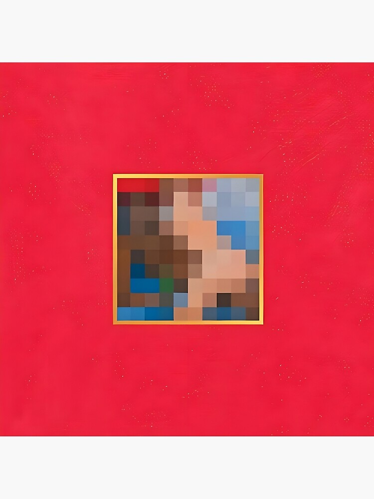 "My Beautiful Dark Twisted Fantasy (MBDTF) - Kanye West Album Cover ...