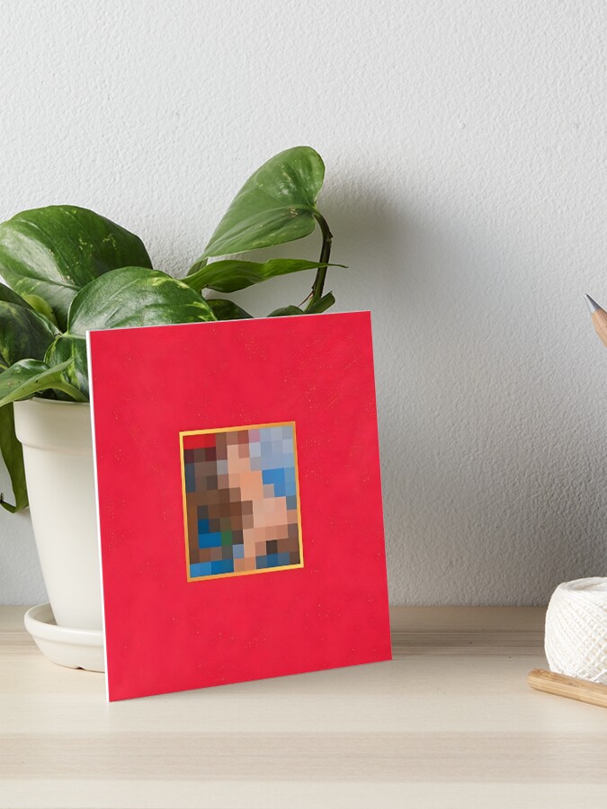 "My Beautiful Dark Twisted Fantasy (MBDTF) - Kanye West Album Cover ...