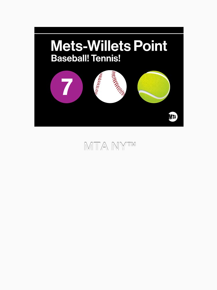 "Baseball! Tennis! Season at Mets - Willets Point" Essential T-Shirt ...