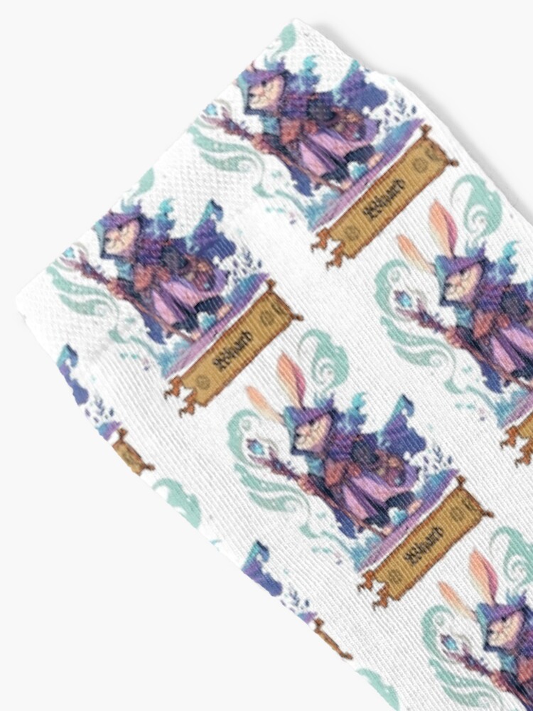 Bunny Wizard: The Enigmatic Magician - RPG Character | Socks