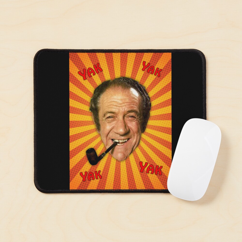 "Sid James Laughing Yak Yak Yak Yak" Sticker for Sale by SpringEternal | Redbubble