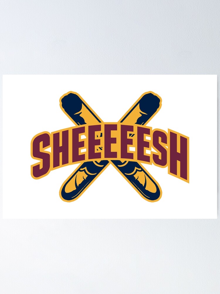 "Sheeeeesh!" Poster for Sale by SaturdayAC | Redbubble