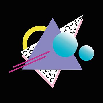 "Memphis Pattern 85 - Retro 90s / 80s" Sticker for Sale by GraphicWave | Redbubble