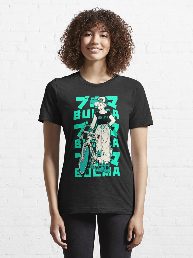 "Bulma = DRAGON BALL Z = Manga Cover Design" Essential T-Shirt for Sale ...