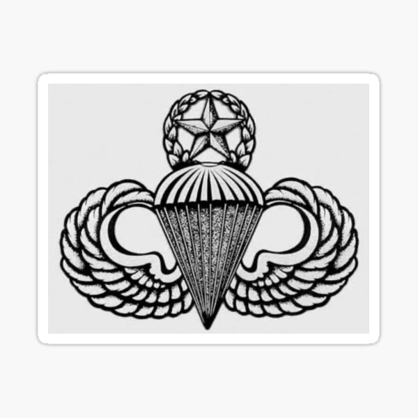 "Jumpmaster " Sticker for Sale by BSPB | Redbubble