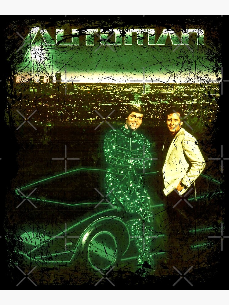 "Light-Made Hero The World of Automan" Poster for Sale by Jeffer ...