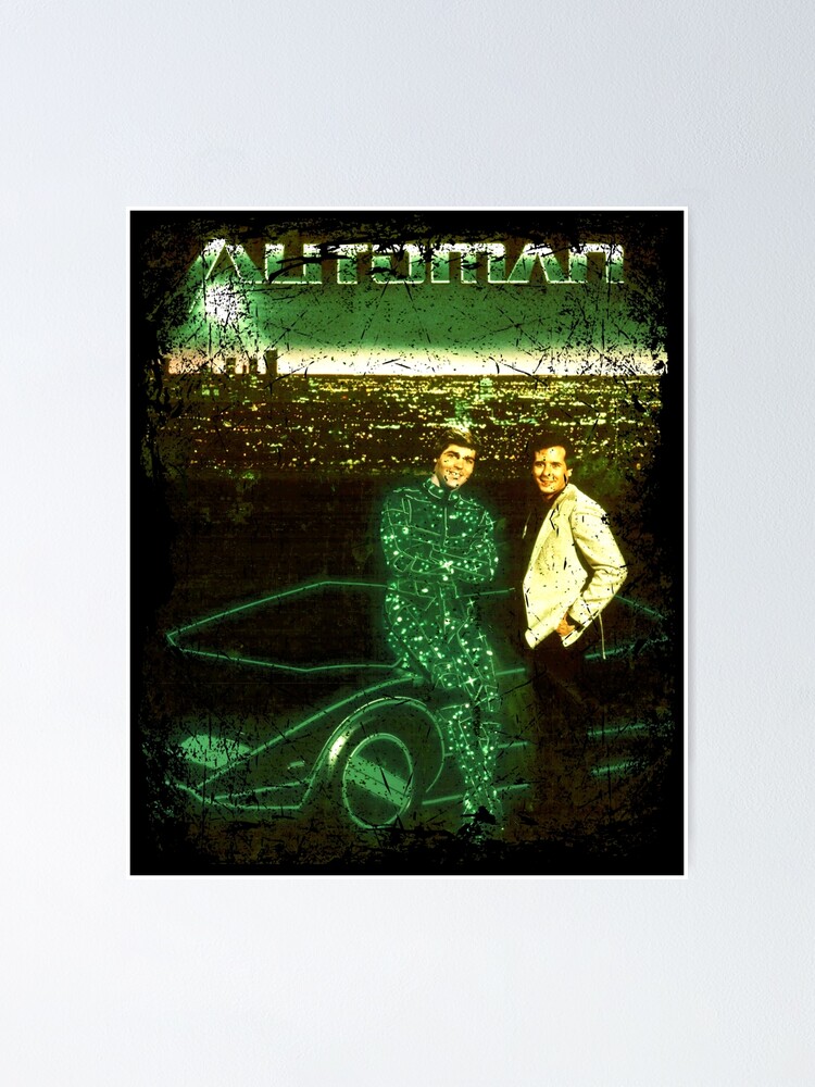 "Light-Made Hero The World of Automan" Poster for Sale by Jeffer ...