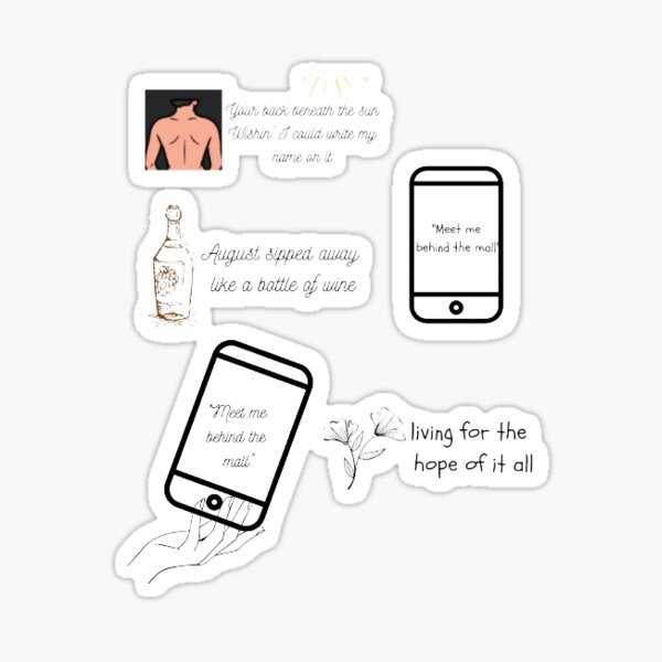 "august stickers" Sticker by itscloud | Redbubble