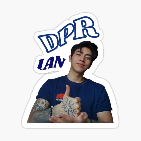 "DPR IAN with thumb up" Sticker for Sale by Grootyby | Redbubble