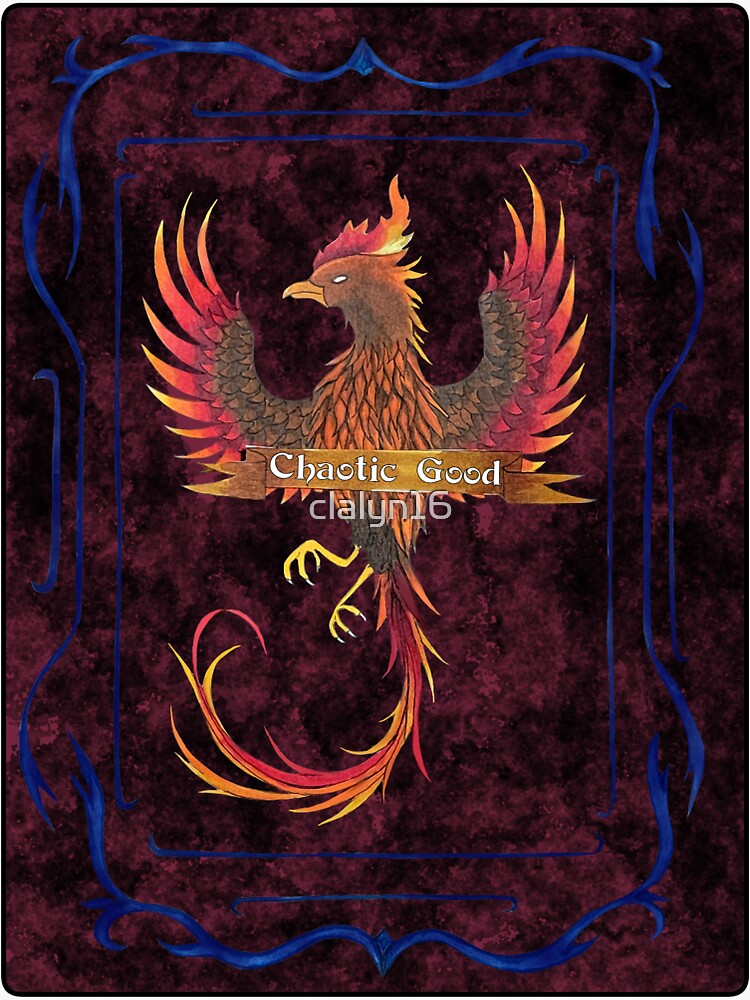 "Chaotic Good Sticker" Sticker for Sale by clalyn16 | Redbubble
