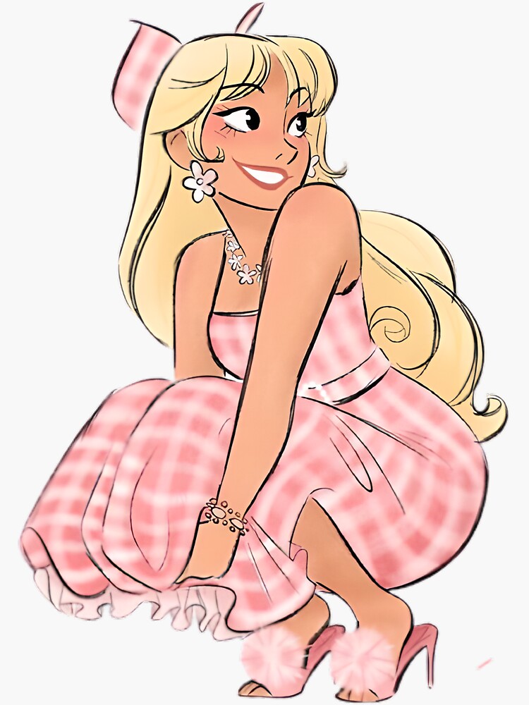 "Barbie The Movie" Sticker for Sale by brunocriss | Redbubble