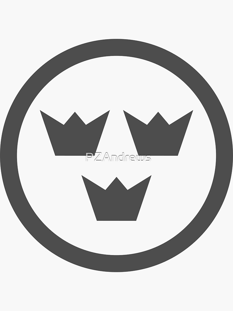 "Roundel of Sweden" Sticker for Sale by PZAndrews | Redbubble