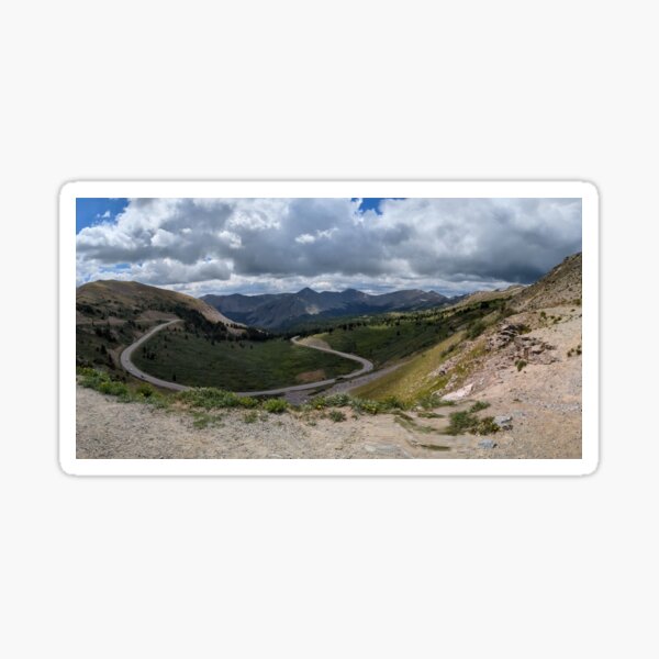 "The Winding Roads Of The Colorado Mountains" Sticker for Sale by 5849 ...