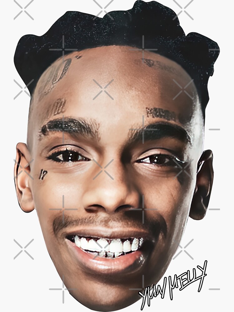 "YMW MELLY face" Sticker for Sale by blophisticat | Redbubble