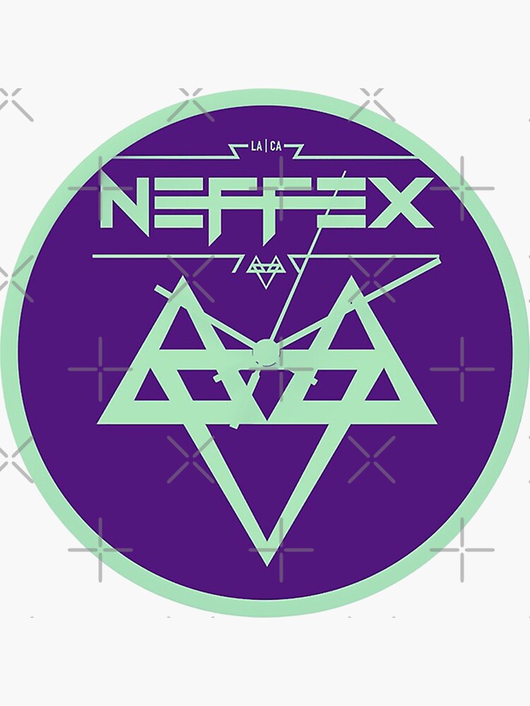 "Neffex logo" Sticker by ArtAndDesignA | Redbubble