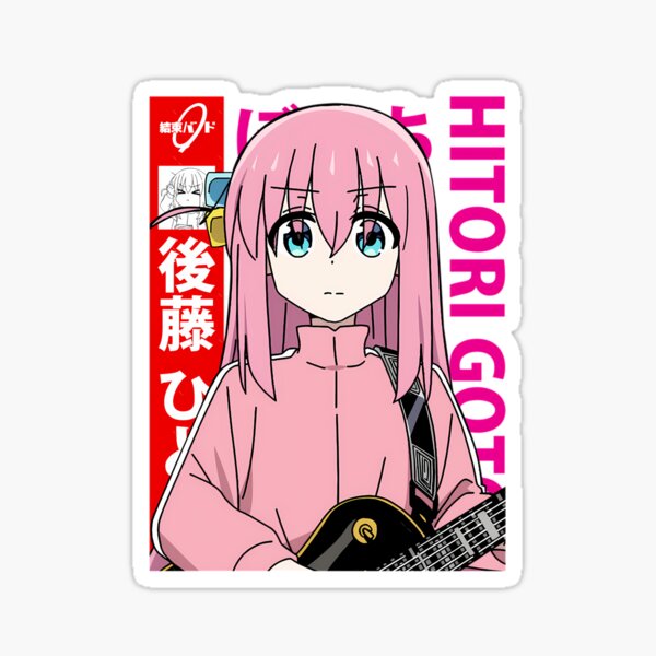 "Hitori Bocchi Gotoh " Sticker for Sale by hectorcally48 | Redbubble