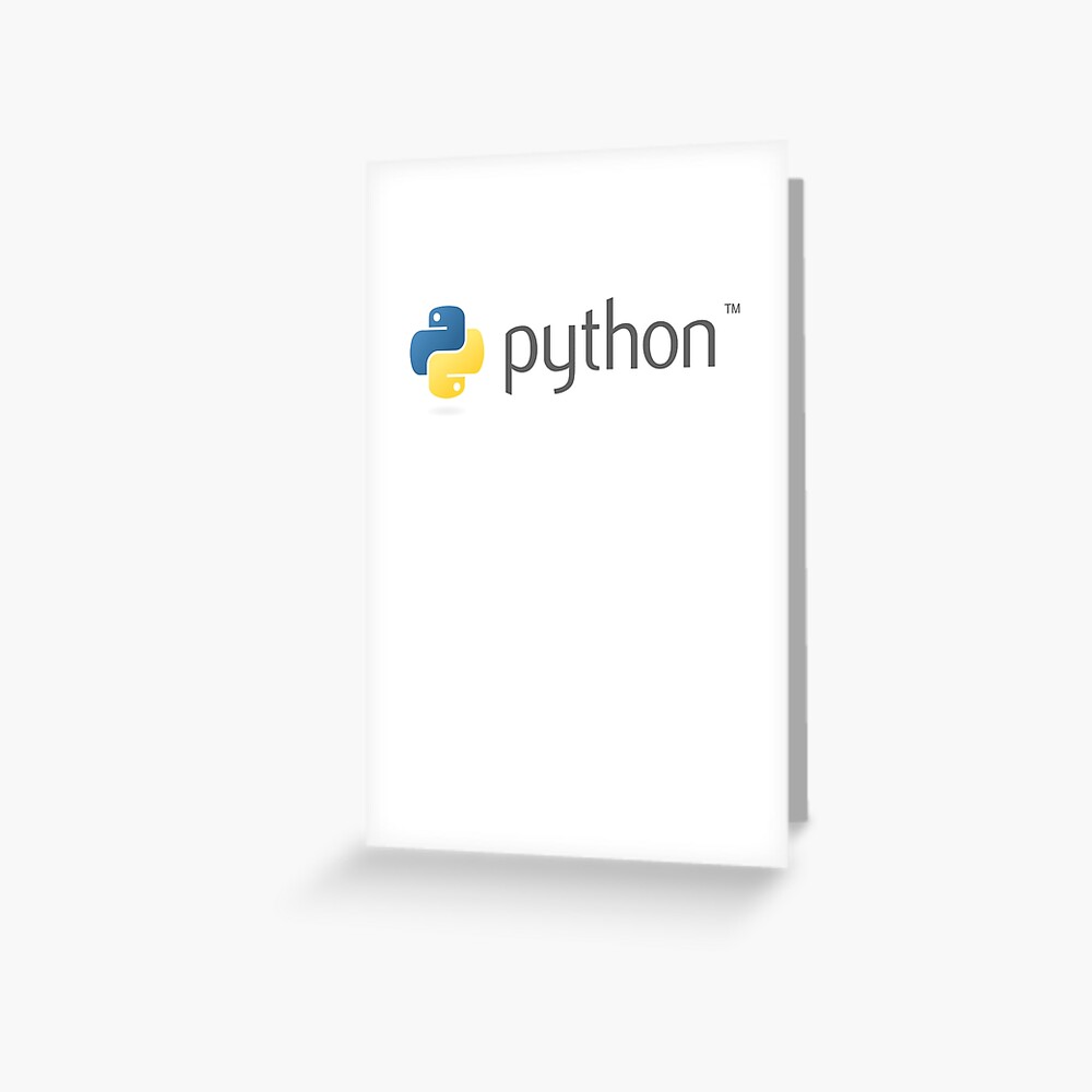 Tarjetas de felicitación «Camiseta oficial del lenguaje de programación ...