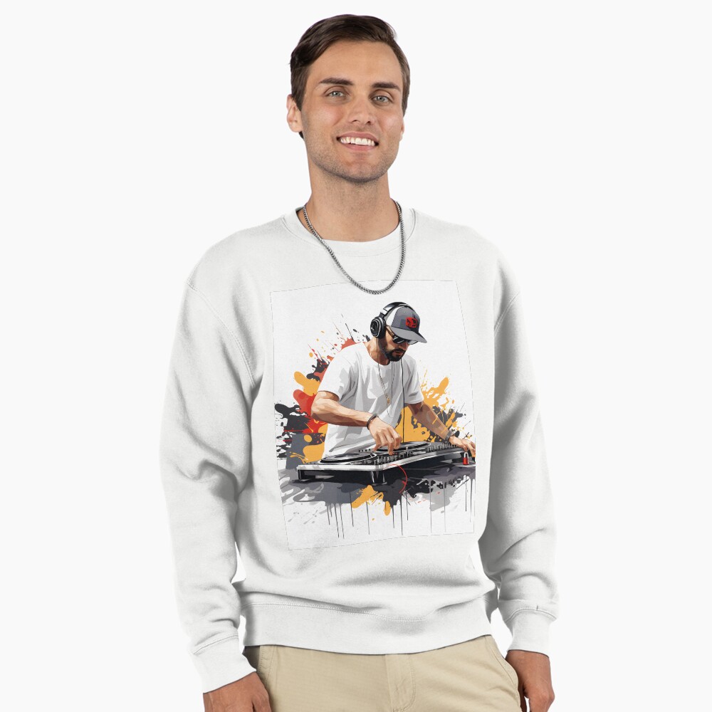 "hip hop dj" Sticker by popa-che | Redbubble