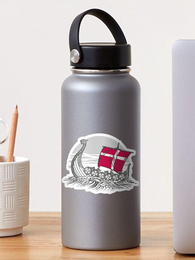 "Danish Viking ship" Sticker by DerSenat | Redbubble