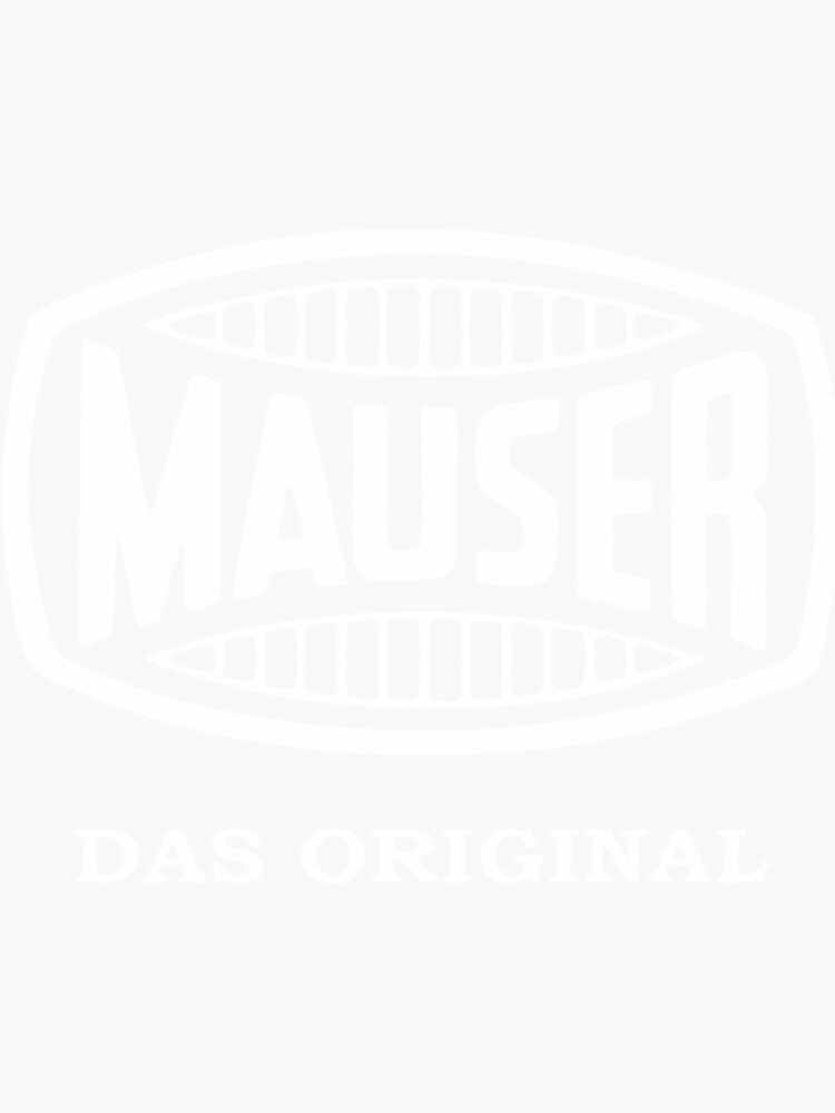"Mauser Logo " Sticker for Sale by JeremyFerebee8 | Redbubble