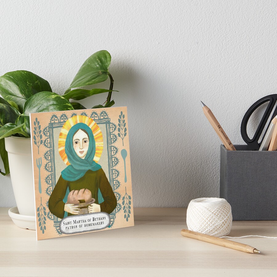 "Saint Martha of Bethany" Sticker for Sale by calejdart | Redbubble