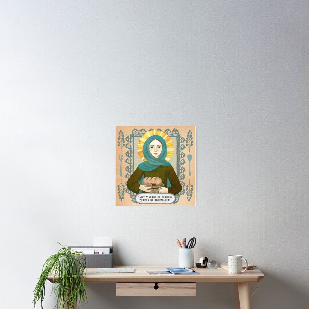 "Saint Martha of Bethany" Sticker for Sale by calejdart | Redbubble