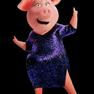 "ROSITA - SING 2 " Sticker for Sale by HolliLuciano | Redbubble