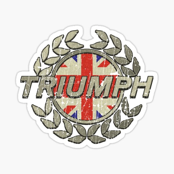 "Triumph motor company" Sticker for Sale by LilianAbbott | Redbubble