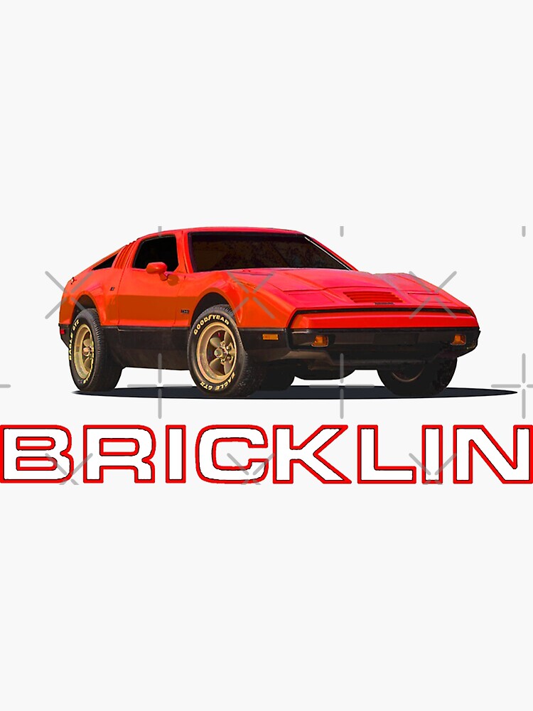 "Bricklin SV1" Stickerundefined by ArtAndDesignA | Redbubble
