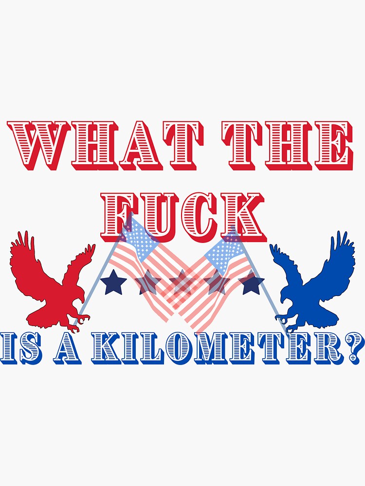 "wtf is a mile away" Sticker by galanigalani | Redbubble