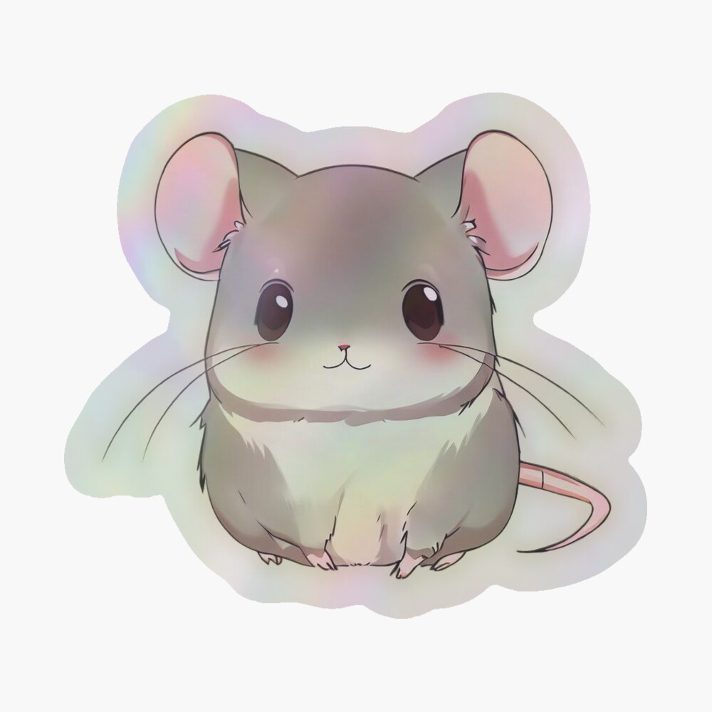Cute Anime Rats Cute Rat Cartoon Vector Illustration PNG Images | AI