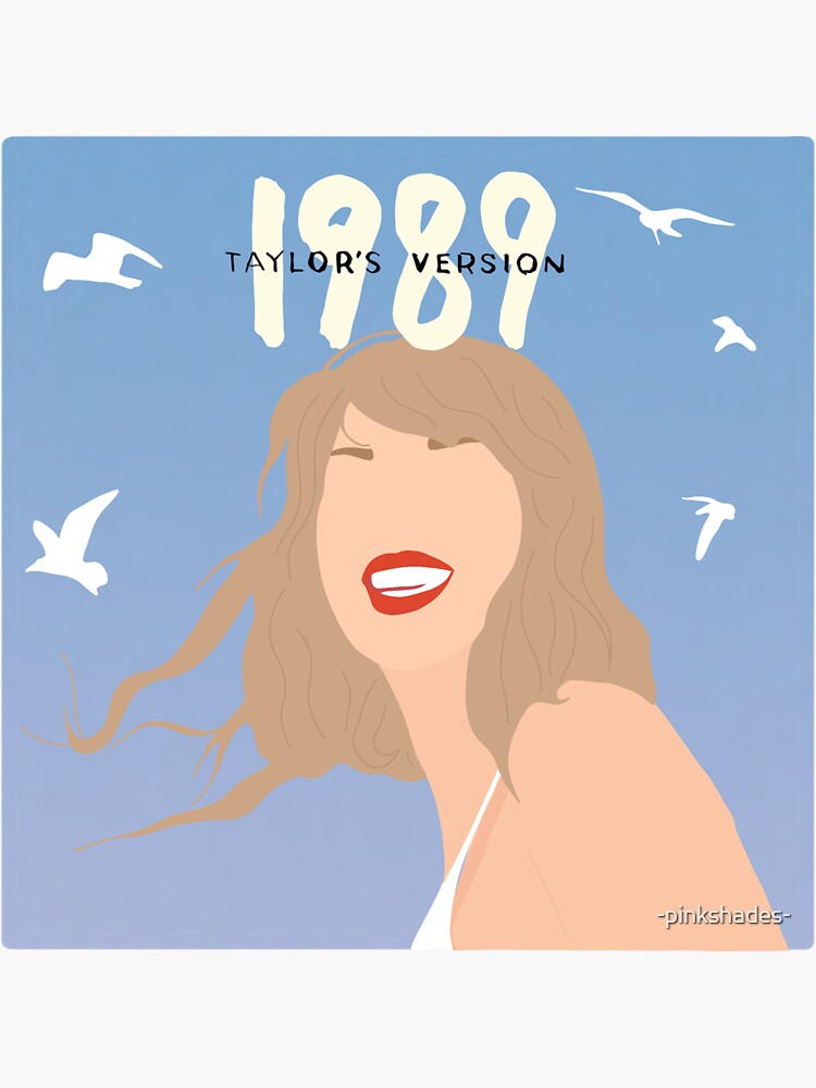 Album Cover Sticker For Sale By Pinkshades Redbubble